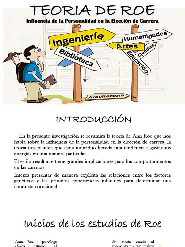 Teoria de Roe | PDF | Comportamiento | Teoría