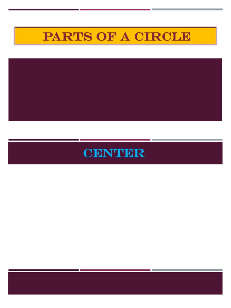 The Foundation of Circles: Understanding the Center as the Core Concept ...