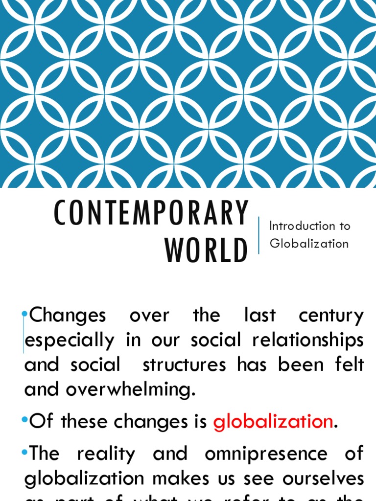 Lesson 1 Defining Globalization | PDF | Homogeneity And Heterogeneity ...