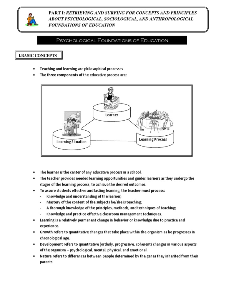3.part I-Foundations of Ed (III) | PDF | Cognitive Development ...