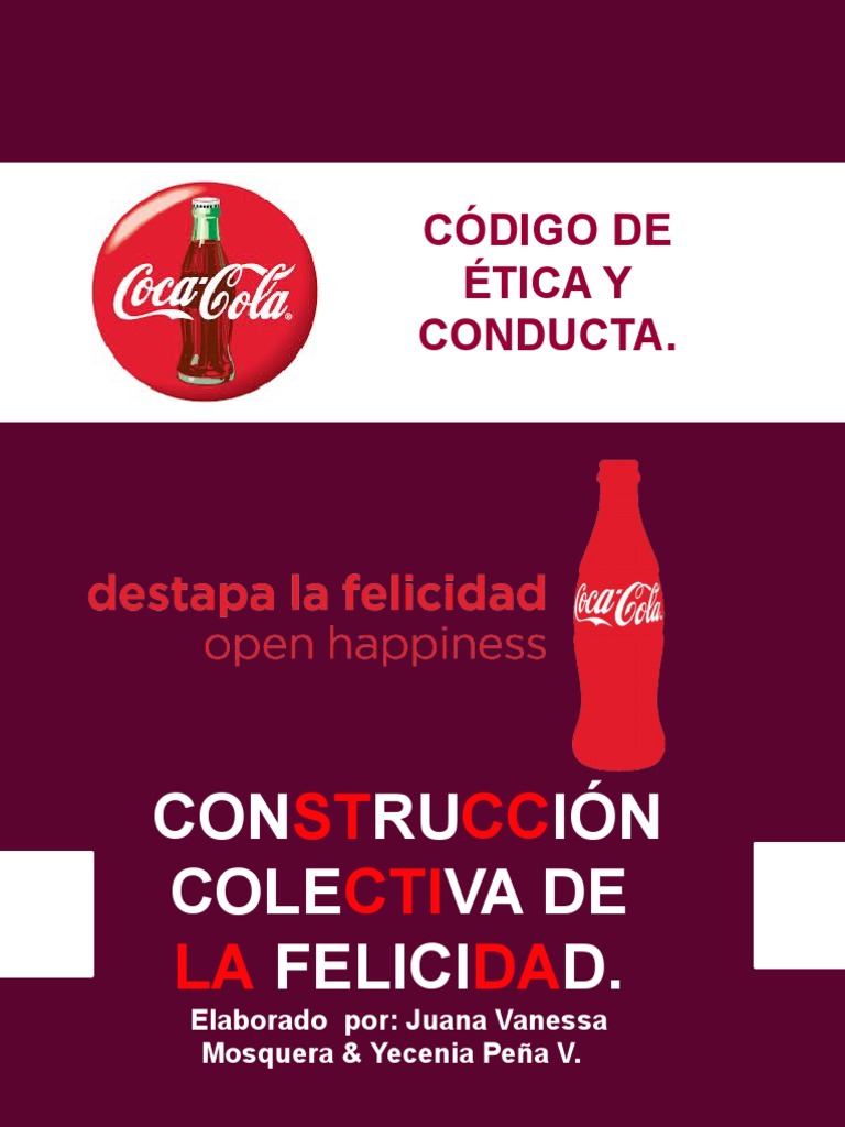 Código de Ética de Coca-Cola | PDF | Coca Cola | Felicidad