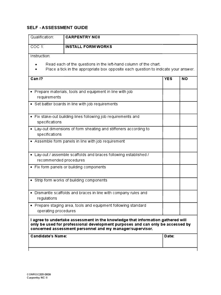 SAG - Carpentry NC II (Superseded) | PDF | Carpentry | Engineering