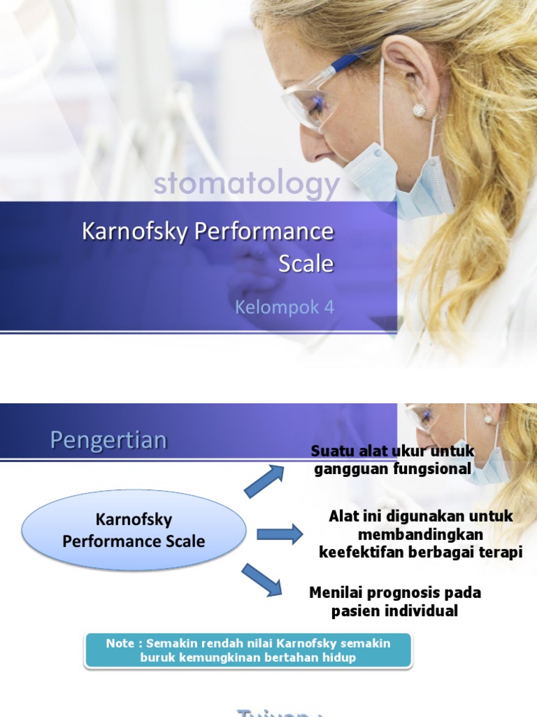Karnofsky Performance Scale | PDF | Karier & Perkembangan