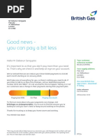 British Gas Example Bill | PDF | Invoice | Cheque