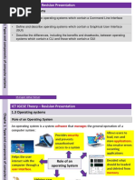 User Interfaces in Operating Systems | PDF | Graphical User Interfaces | Command Line Interface