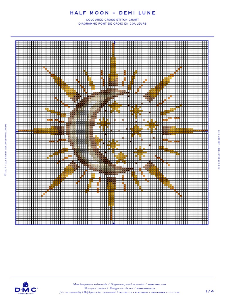 Https WWW - Dmc.com Media DMC Com Patterns PDF PAT0759 Etoile - Half ...
