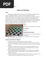 Checkers Rules | PDF | Traditional Board Games | Competitive Games