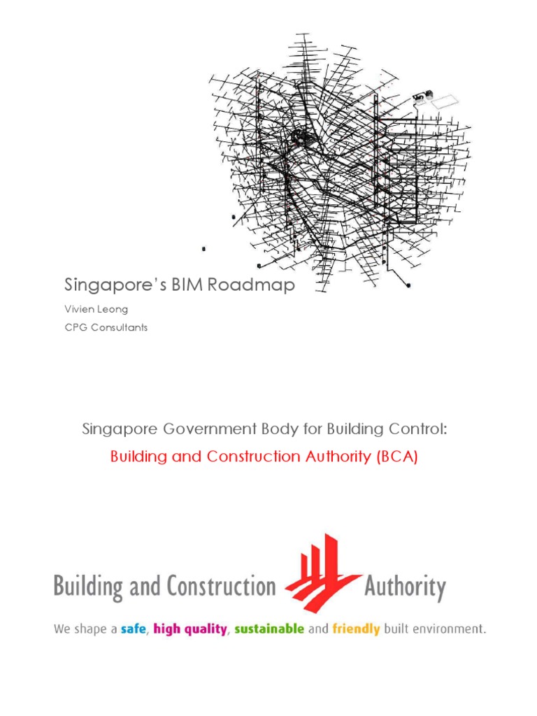 Singapore BIM Road Map | PDF | Building Information Modeling | Engineering