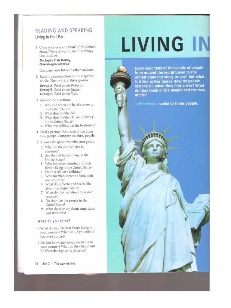 American Headway 2 p14 To17 | PDF