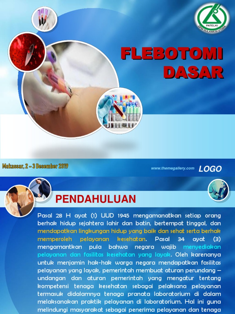 Flebotomi Dasar PDF | PDF