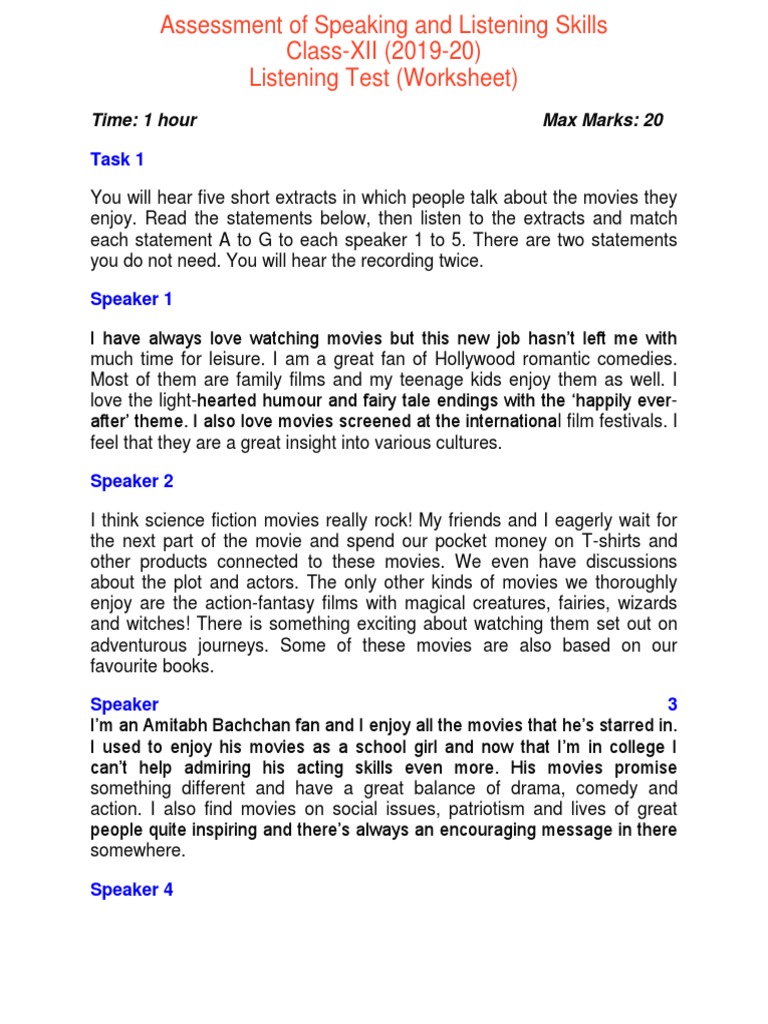 ASL Sample Paper CBSE | PDF | Adolescence | Test (Assessment)