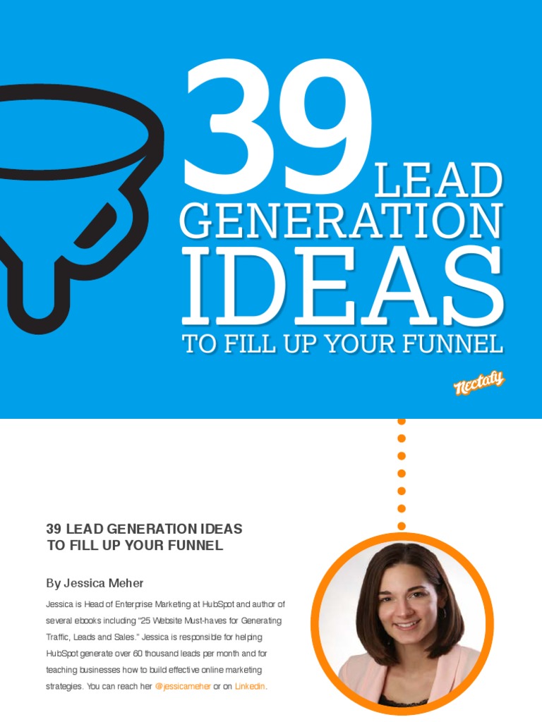 39 Lead Generation Ideas Ebook | PDF | Search Engine Optimization ...