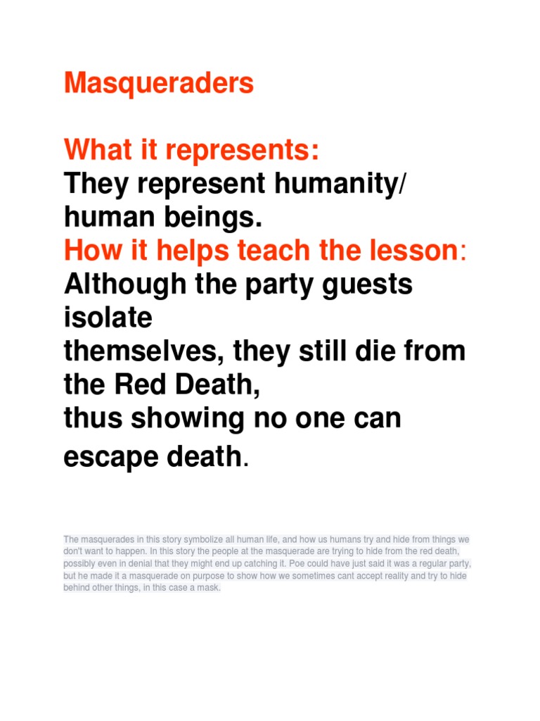 Masqueraders | PDF | Seven Deadly Sins | Christianity