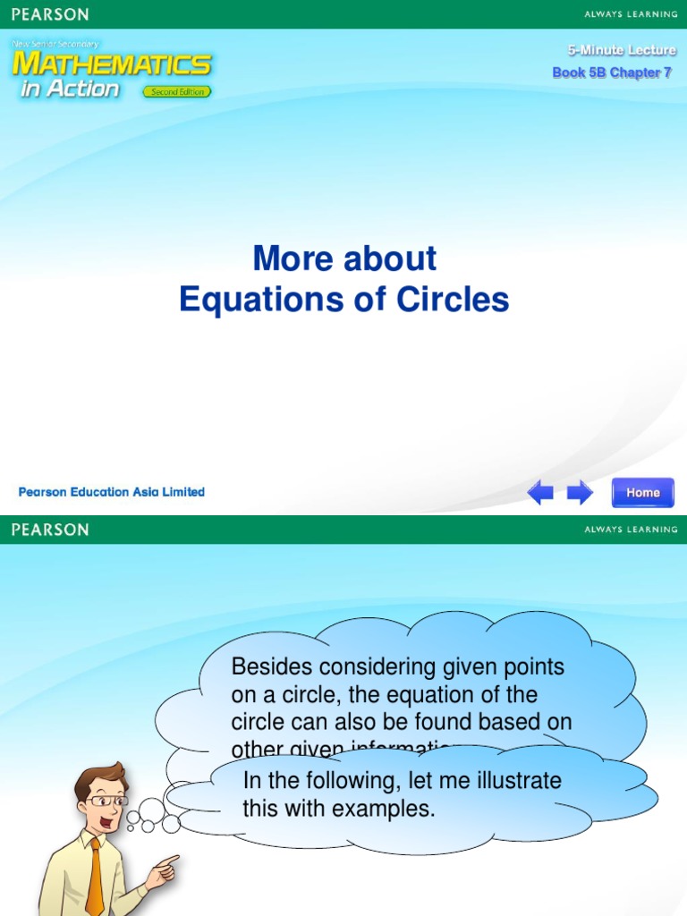 5B07 5min 02e | PDF | Circle | Radius