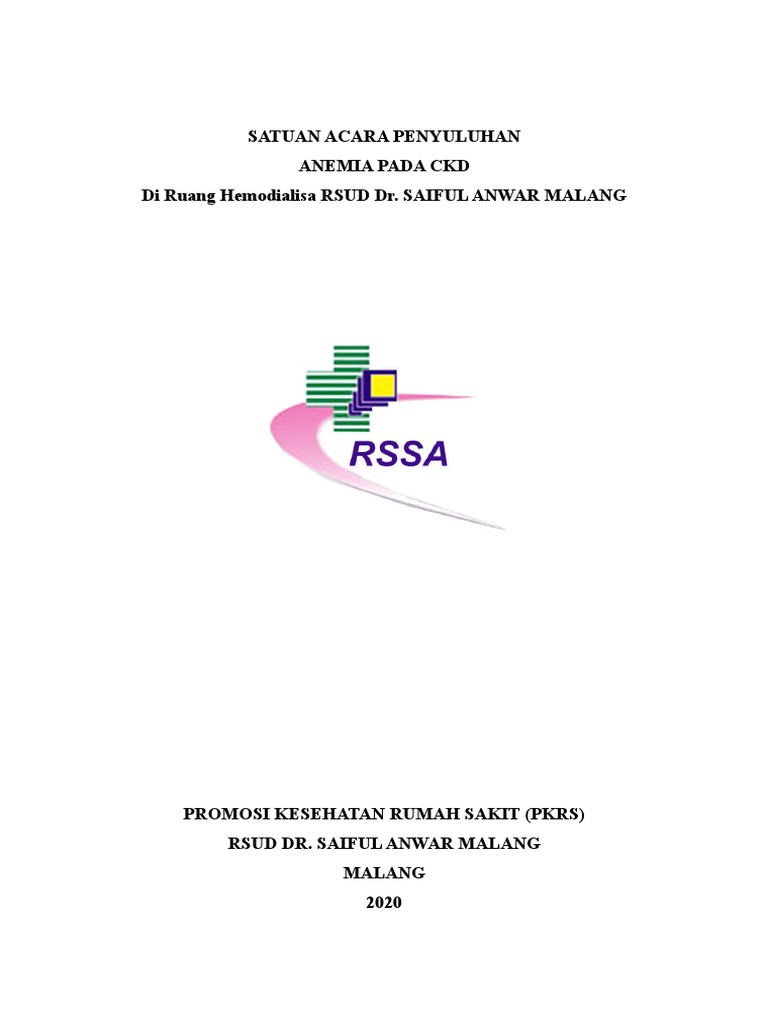 Sap Anemia Pada CKD - HD | PDF