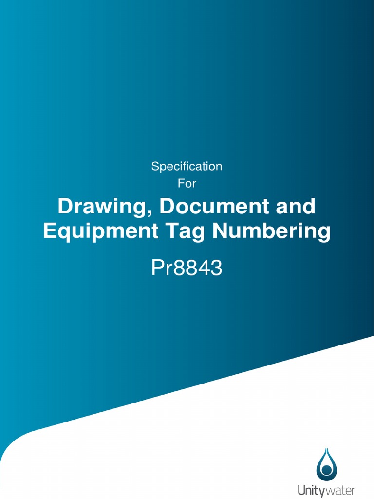 Pr8843 - Drawing and Equipment Tag Numbering | PDF | Specification ...