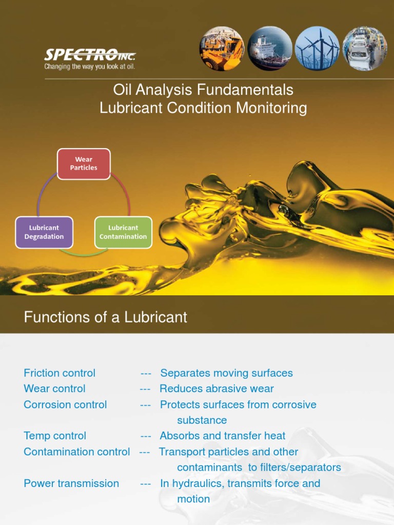Oil Analysis Fundamentals Lubricant Condition Monitoring PDF | PDF ...