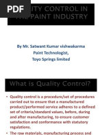 Manufacturing Process of Paints | PDF | Paint | Mill (Grinding)