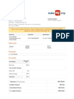 Indigo GST Tax Invoice Details | PDF | Airport | Payments
