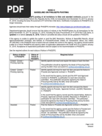 PhilGEPS Posting Guidelines and Procedures | PDF | Career & Growth ...