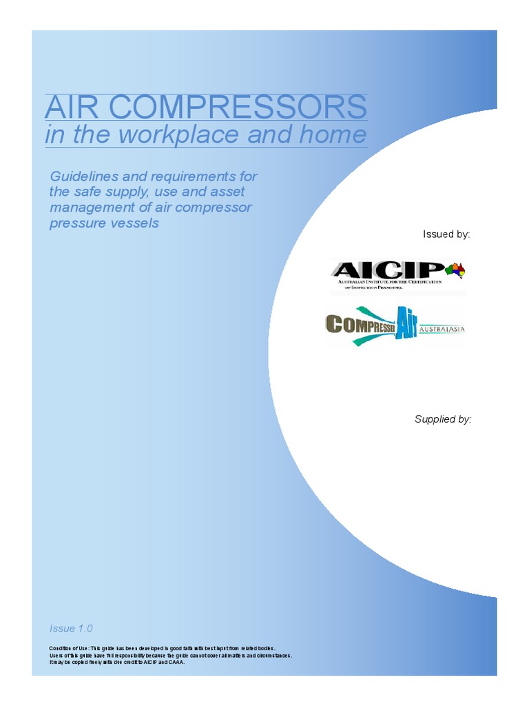 Air Compressor Guide AICIP and CAAA - Guidelines and Requirements For ...