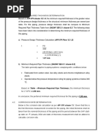 Minimum Structural Thickness in API 574 | PDF | Pipe (Fluid Conveyance ...