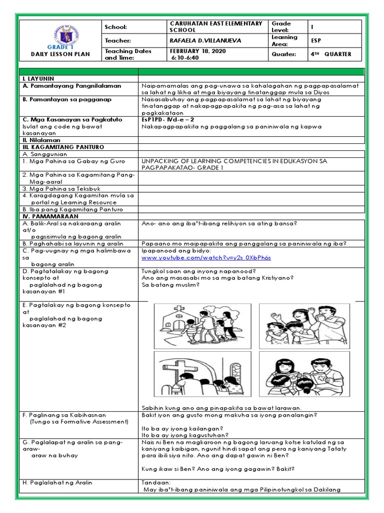 Grade 1 Q4 Week 5 Day 2 | PDF