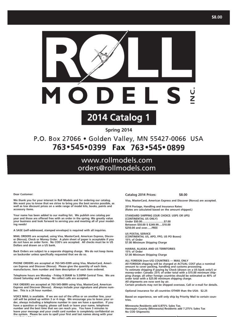 (Catálogo) - (RollModels. Com) - Roll Models - CAT, (Spring 2014) | PDF ...