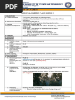 Lesson Plan in Science Grade 9 COT 4 With Indicators | PDF | Projectiles | Acceleration
