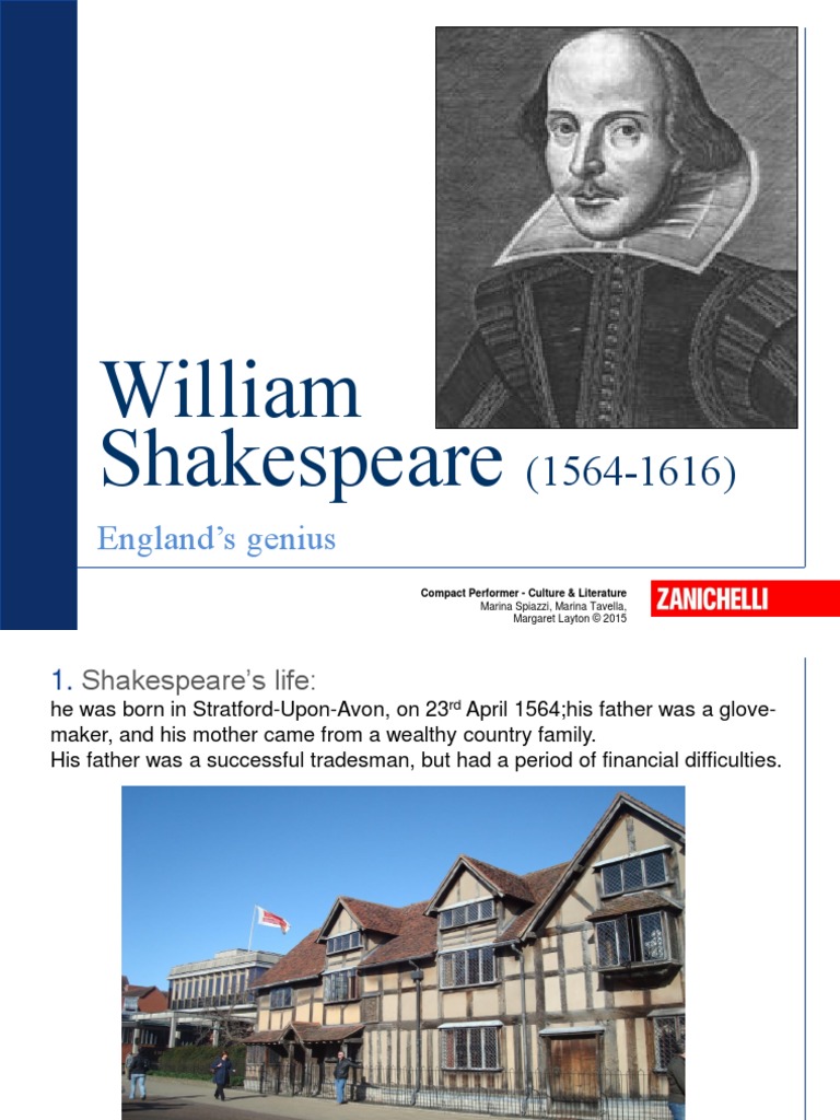 William Shakespeare: A Renaissance Man of Theatre, History, Comedy, and ...