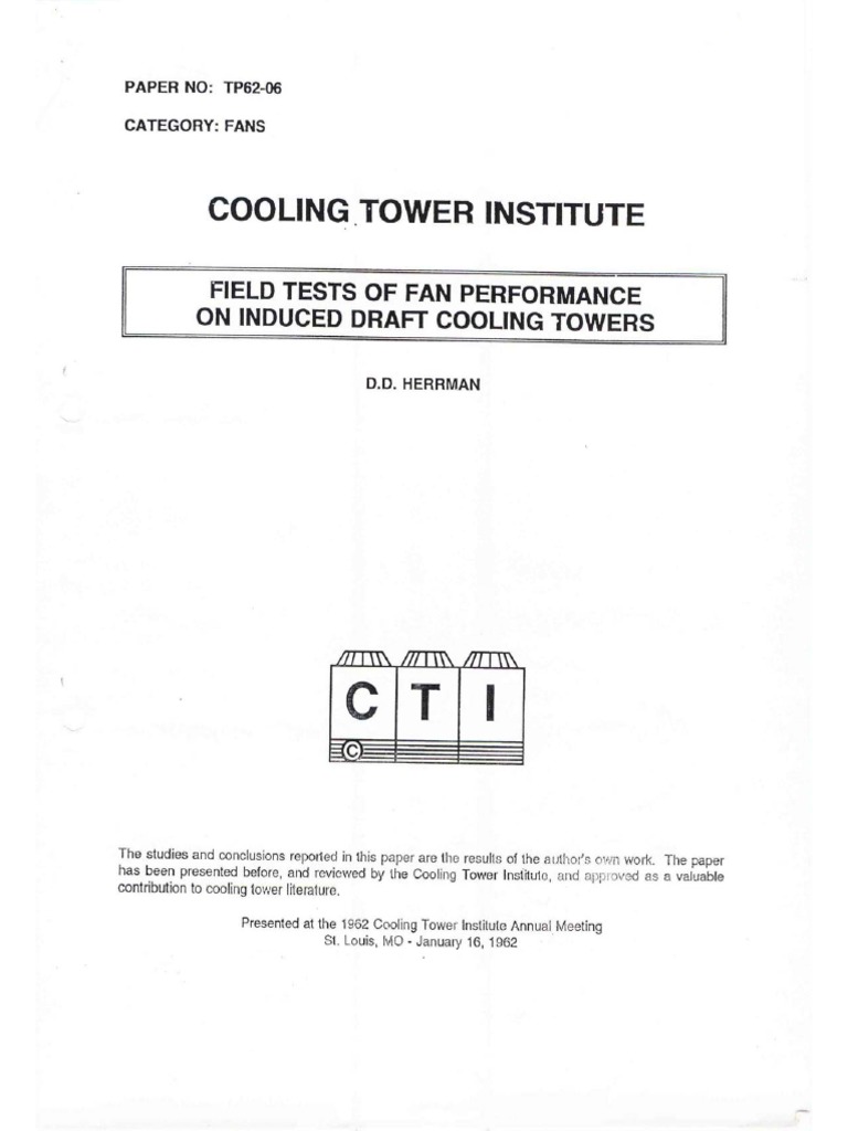 Cti - Fan Performance | PDF