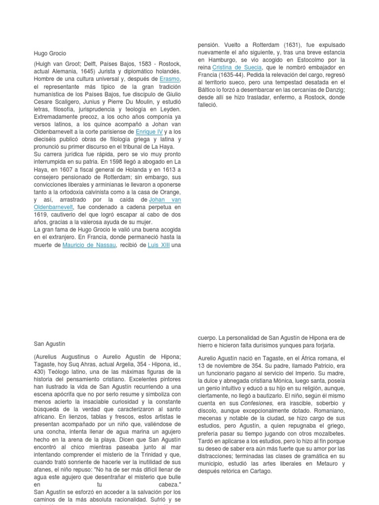 Biografia Filosofos 2 | PDF | John Locke | Pablo el apóstol