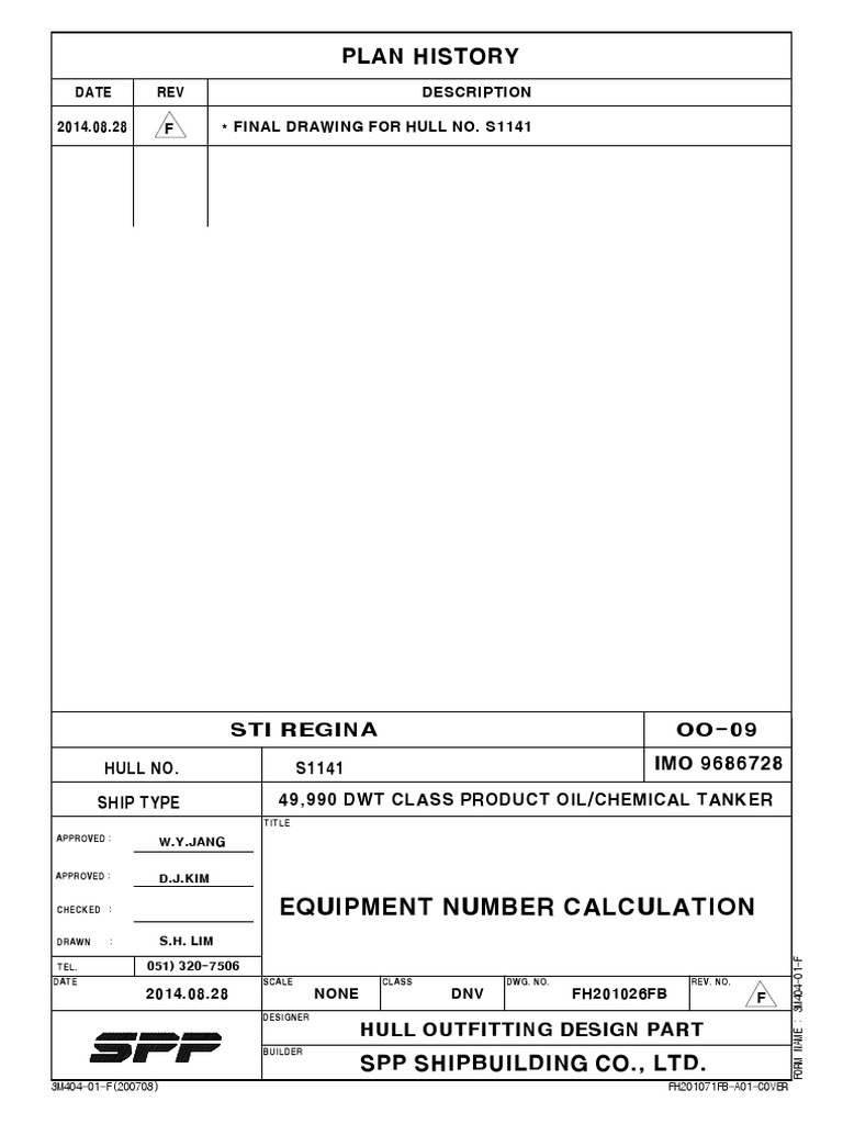 Oo-09 Equipment Number Calculation PDF | PDF