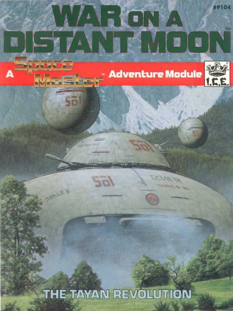 ICE 9104 - Spacemaster War On A Distant Moon (1988) PDF | PDF | Earth ...