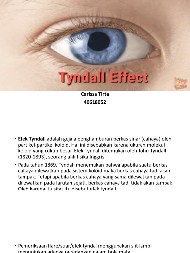 Tyndall Effect | PDF