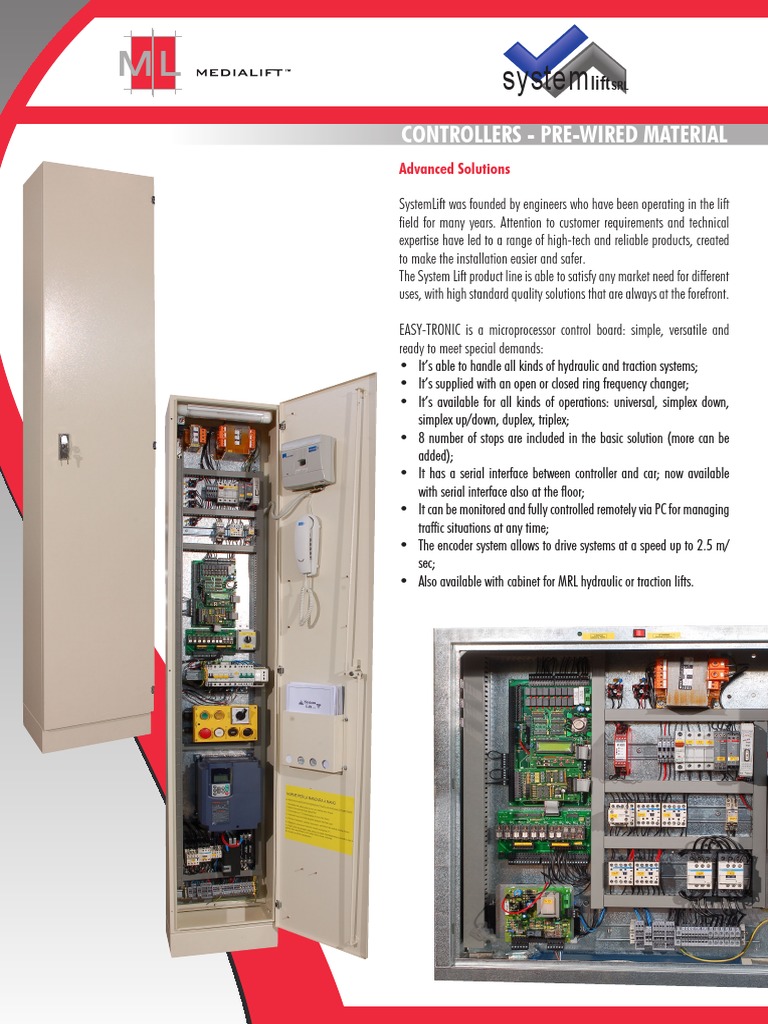 Brochure System Lift | PDF | Elevator | Manufactured Goods
