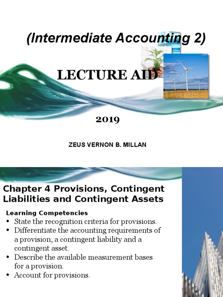 Chapter-4 Provisions | PDF | Expense | Guarantee