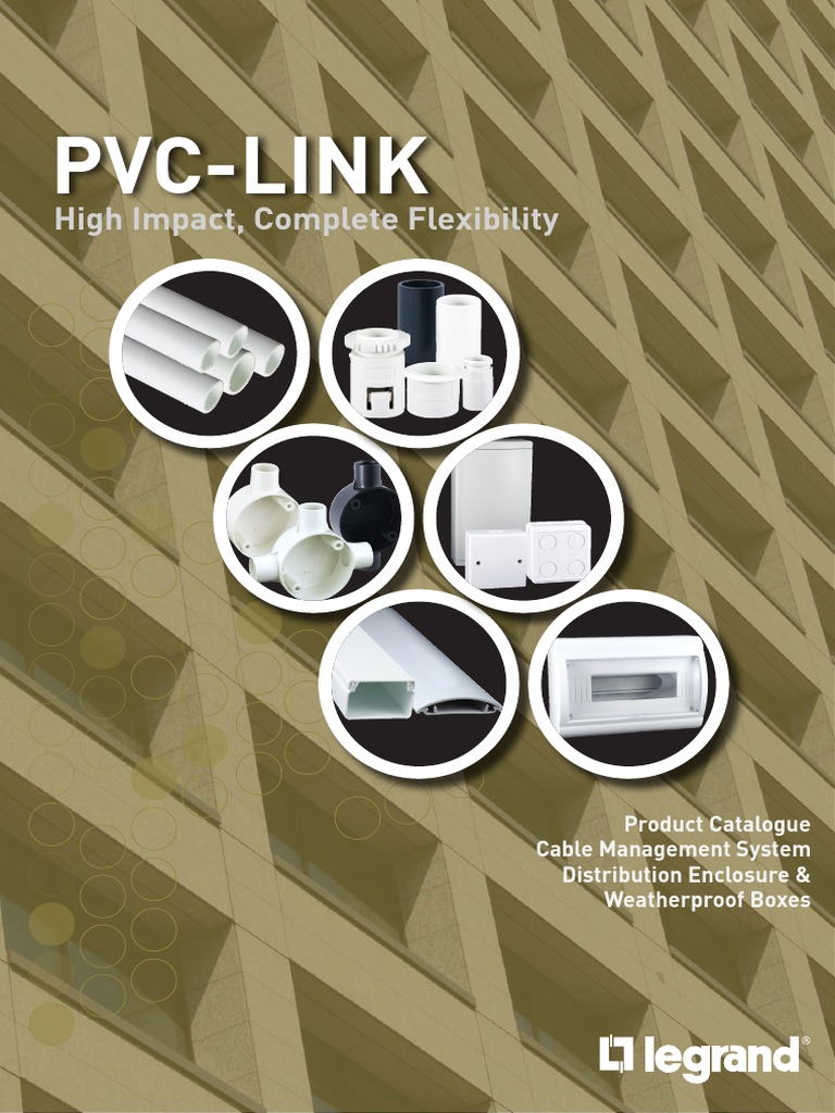 PVC Link Catalogue | PDF | Electrical Wiring | Building Technology