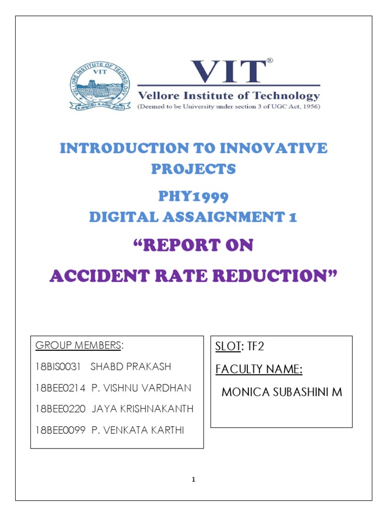 REPORT Iip | PDF | Traffic Collision | Road