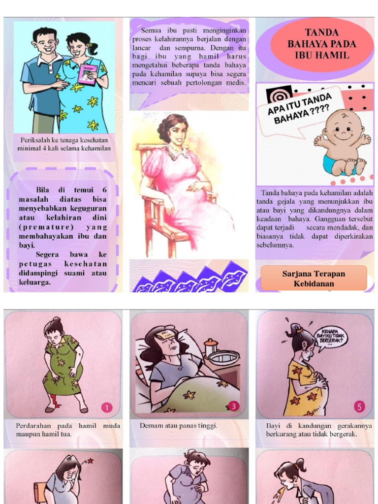 Leaflet Tanda Bahaya Bumil | PDF