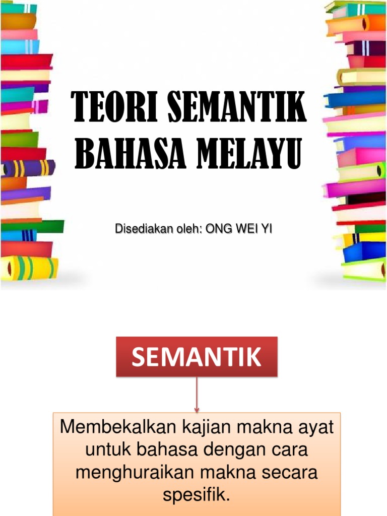 Teori Semantik Bahasa Melayu | PDF