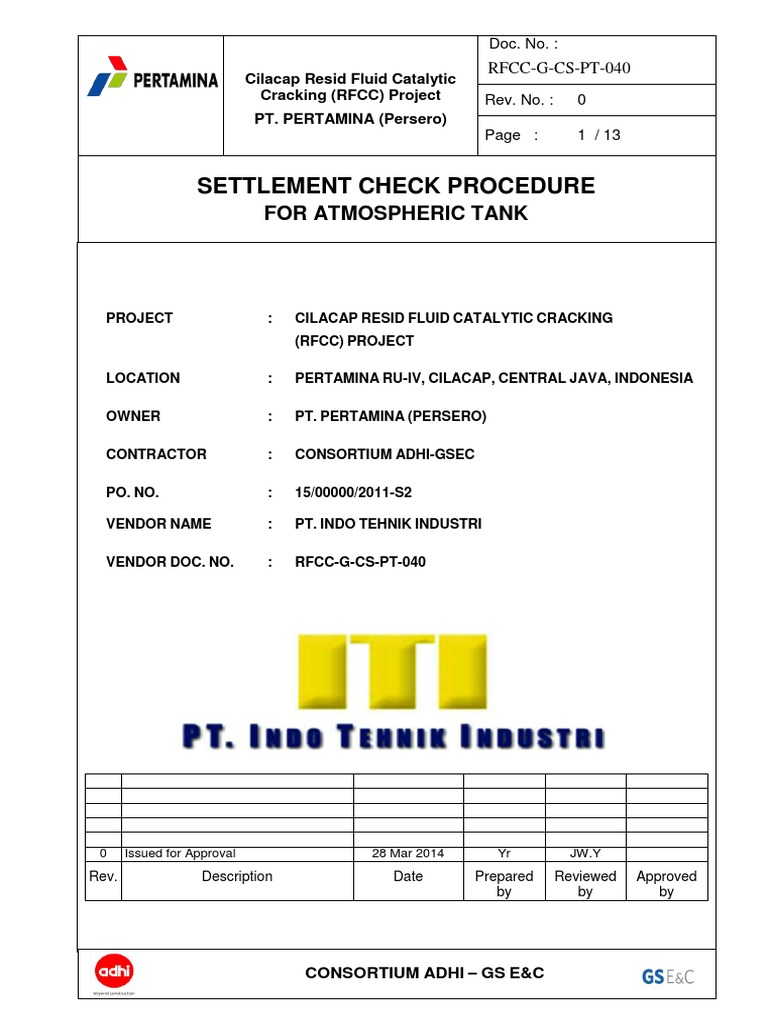 SETTLEMENT Test Procedure | PDF | Liquids | Water