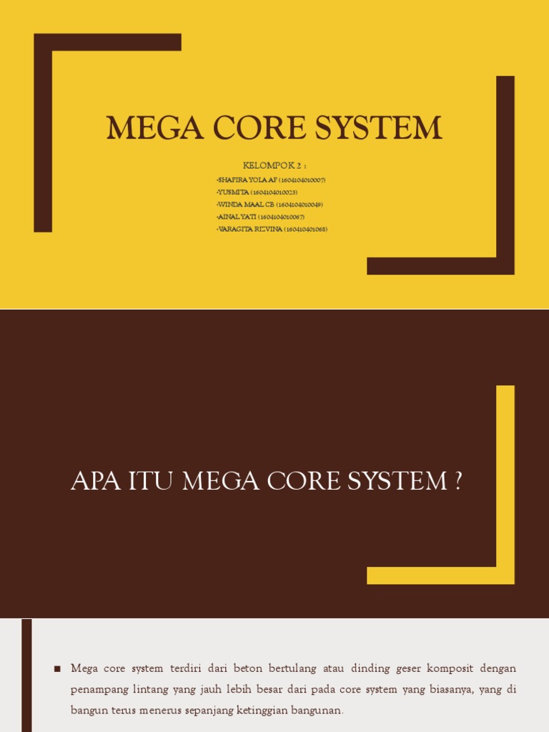 Mega Core System | PDF