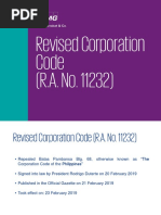Revised Corporation Code | PDF | Corporations | Stocks