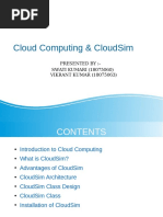 Cloudsim 3.0.3 Manual | PDF | Cloud Computing | Virtual Machine