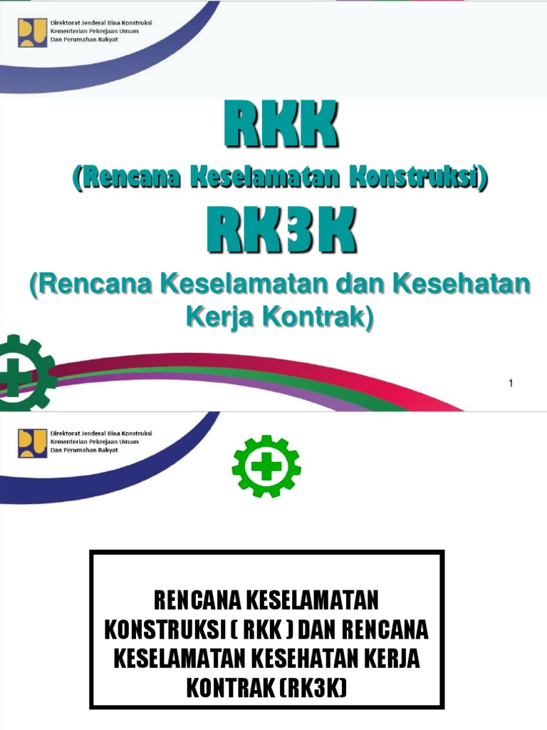 Rencana Keselamatan Kerja (RKK - RK3K) | PDF