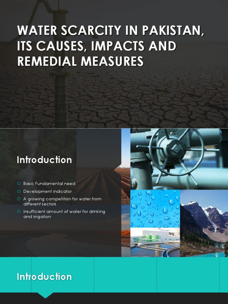 Water Scarcity in Pakistan | PDF | Water Resources | Water Scarcity