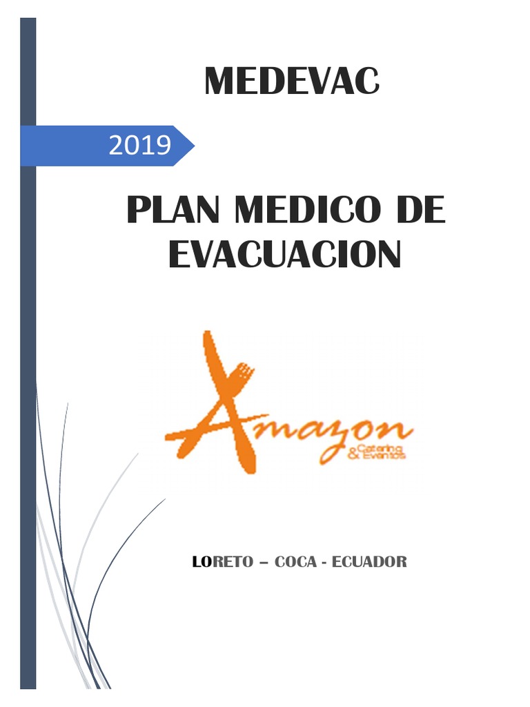 Plan de Evacuación Médica MEDEVAC Ecuador | PDF