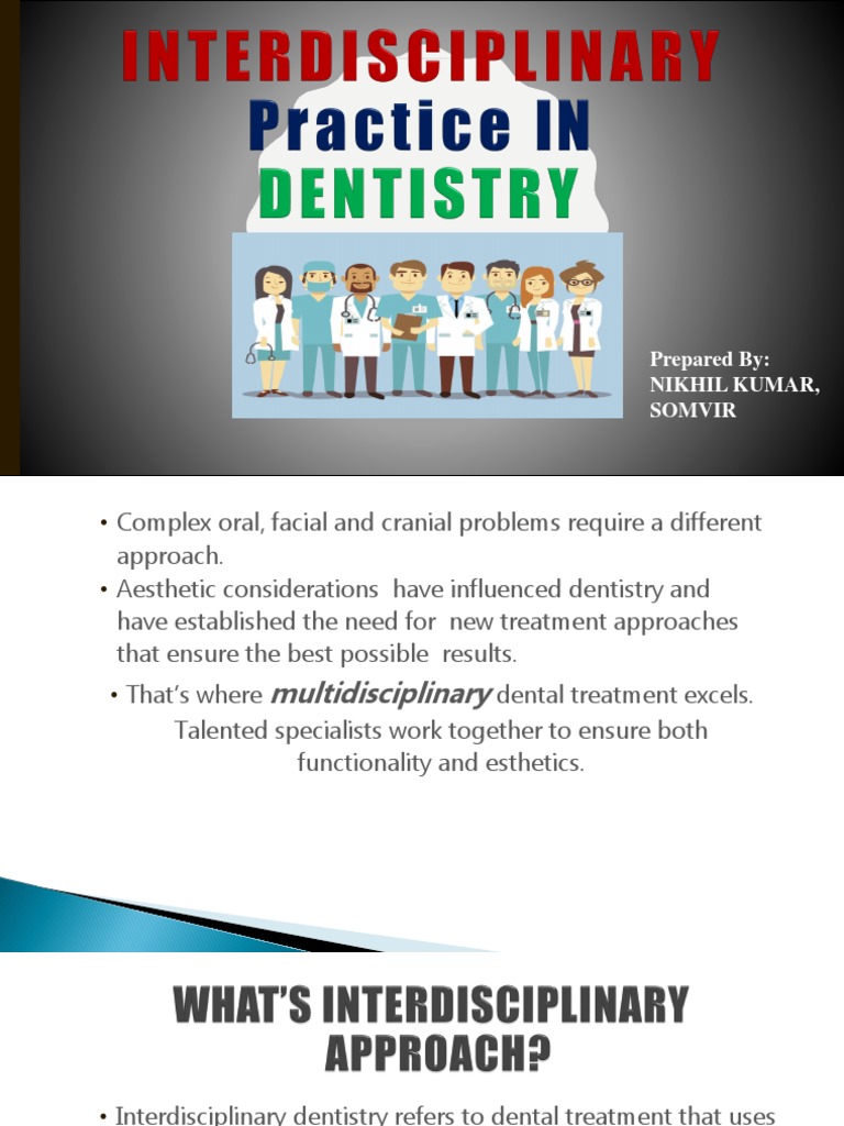 Interdisciplinary Dentistry | PDF