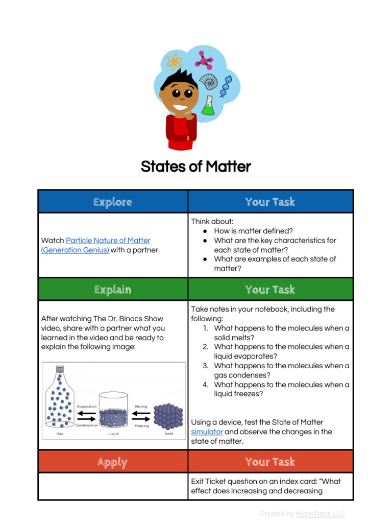 Hyperdoc Science - Annie Nguyen | PDF | Science & Mathematics | Computers